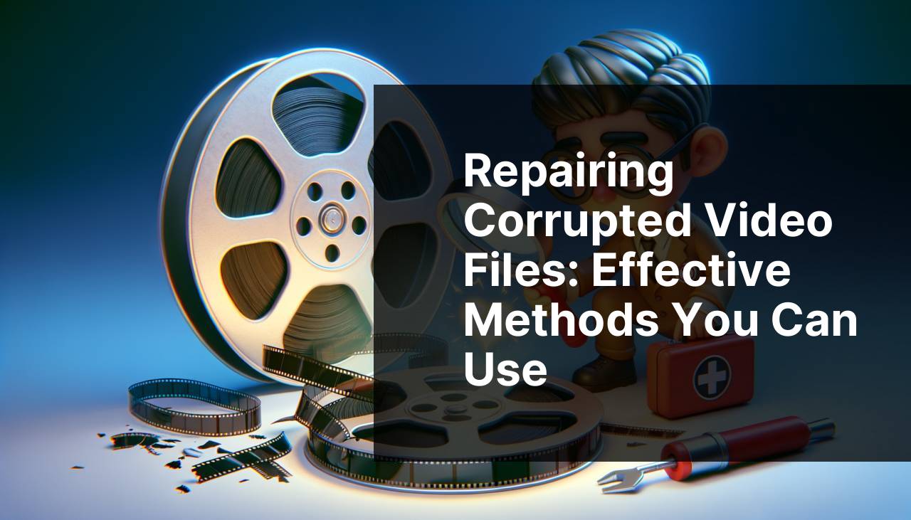Repairing Corrupted Video Files: Effective Methods You Can Use